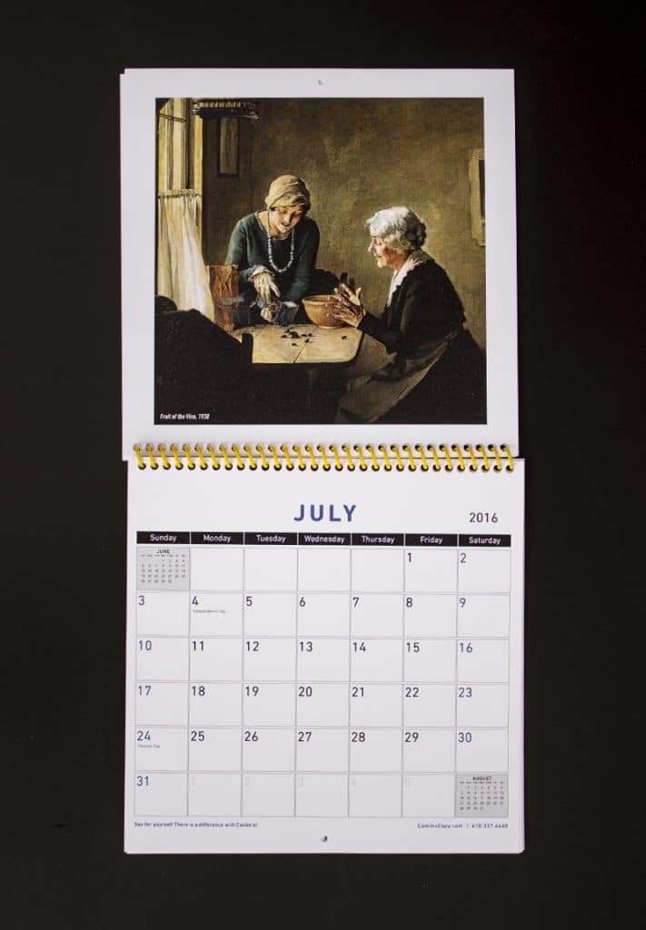 Conlin's 2016 Norman Rockwell Calendar