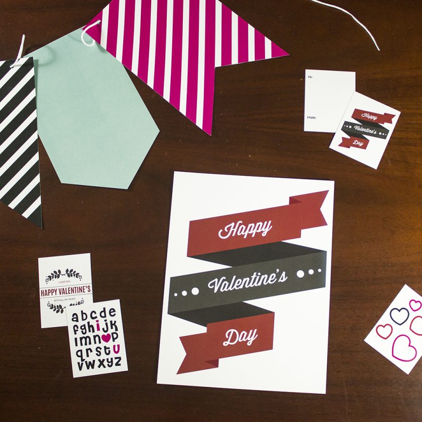 Printable Last-Minute Valentine's Day Party