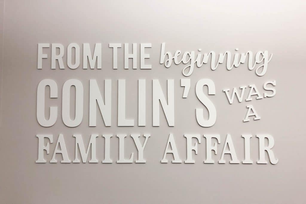 Conference Room Cutout Lettering (Video)