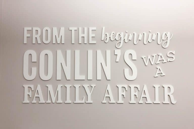 Conference Room Cutout Lettering (Video)