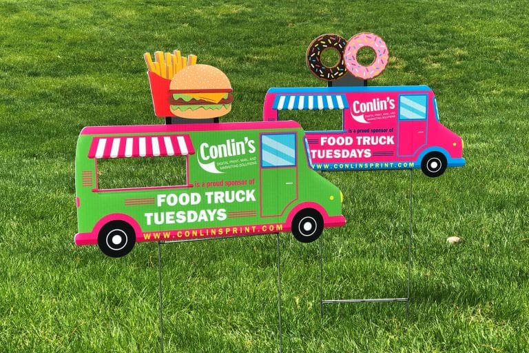 Food Truck Tuesday Lawn Signs (Set of 4)