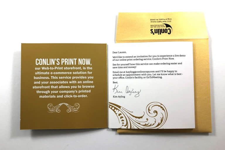 "You're Invited" Direct Mail Invitation